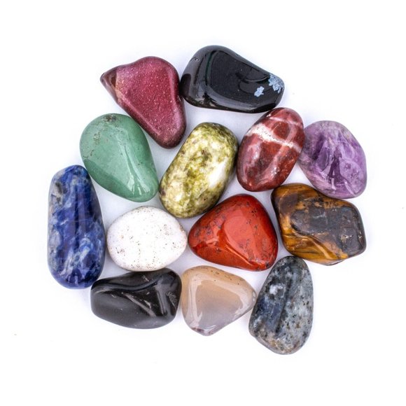 Tree Of Life Gems | Office | 5g Tumbled Natural Assorted Mix Small ...